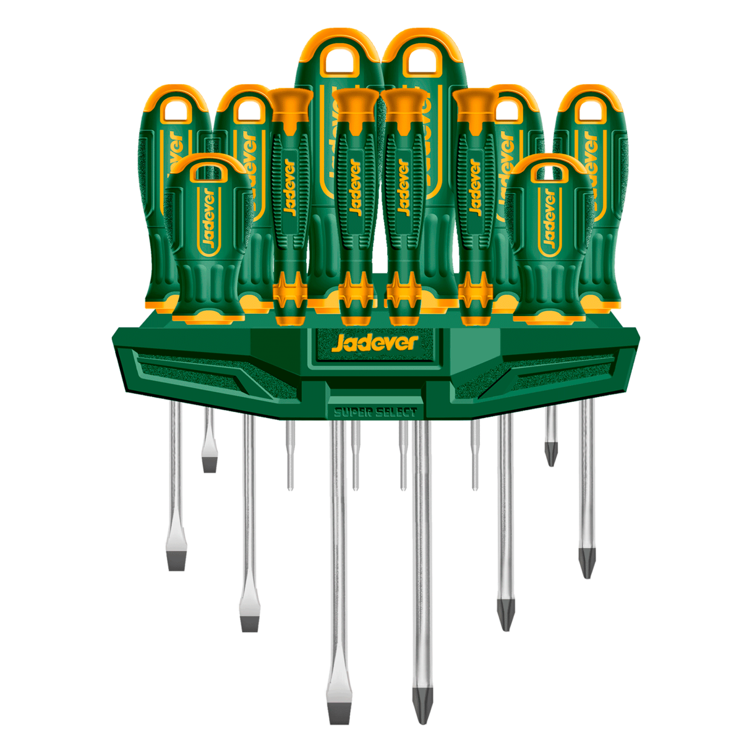 KIT DESTORNILLADORES 16PZAS JADEVER – Electricidad Maza